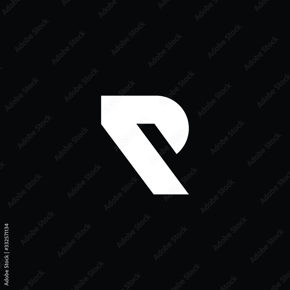 Minimal elegant monogram art logo. Outstanding professional trendy ...