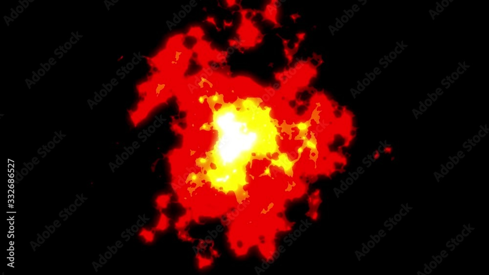 Flash Fx Comic Dynamic Action Patterns/ 4k animation of a comic cartoon ...