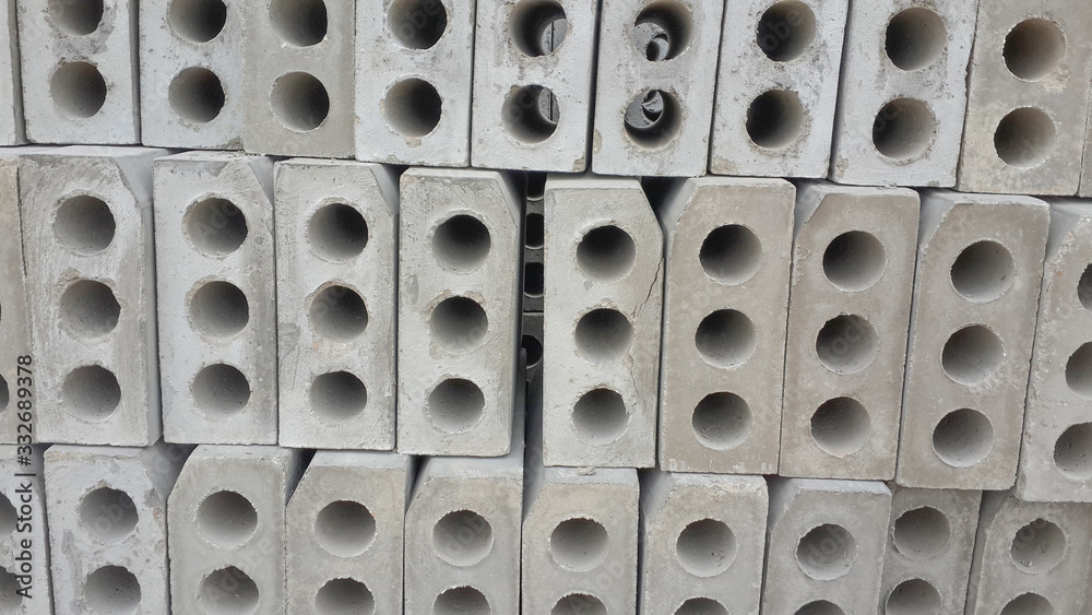 Bloques de cemento Stock Photo | Adobe Stock