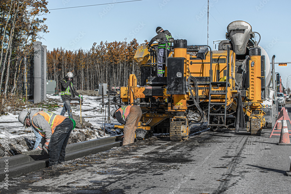 Concrete Crew Stock Photo | Adobe Stock