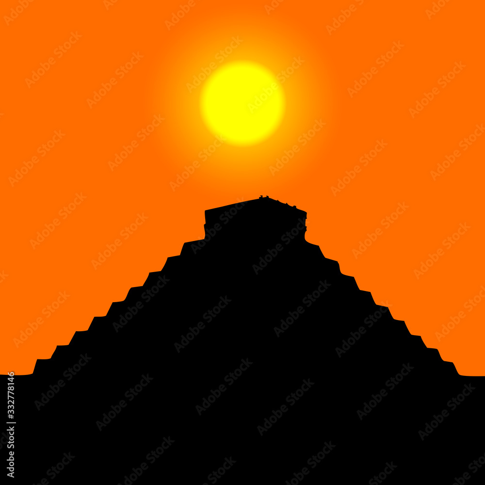 Pirámide de Itza Stock Photo | Adobe Stock