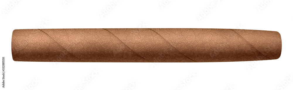 Realistic vector cigar isolated on white background Stock Vector ...