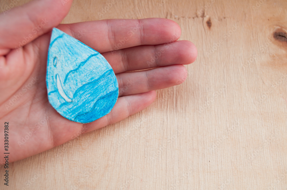drop of water, World Hand Hygiene Day. clean water and sanitation, hand ...