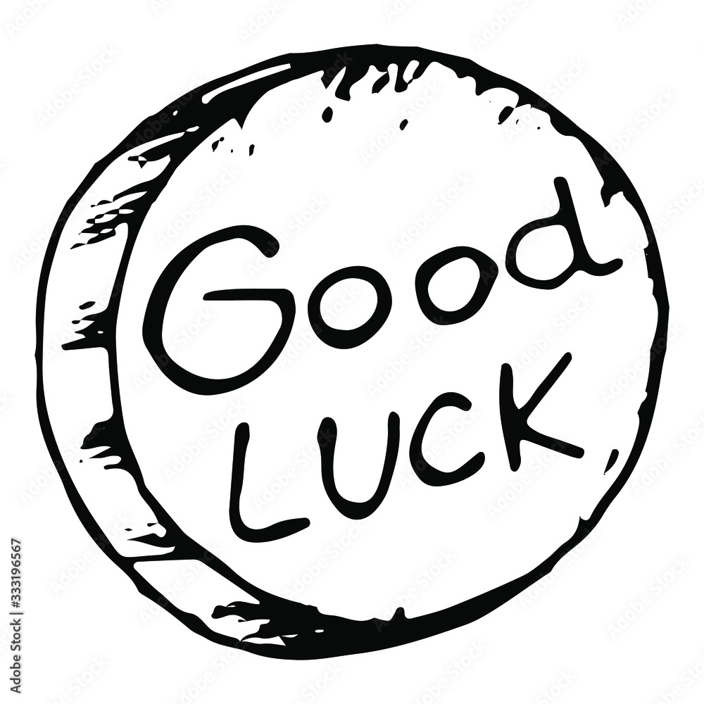 Lucky coin. A talisman that brings good luck and prosperity. Money ...