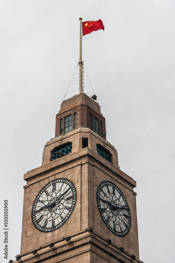 Shanghai, China - May 4, 2010: Closeup of light brown top of Custom ...