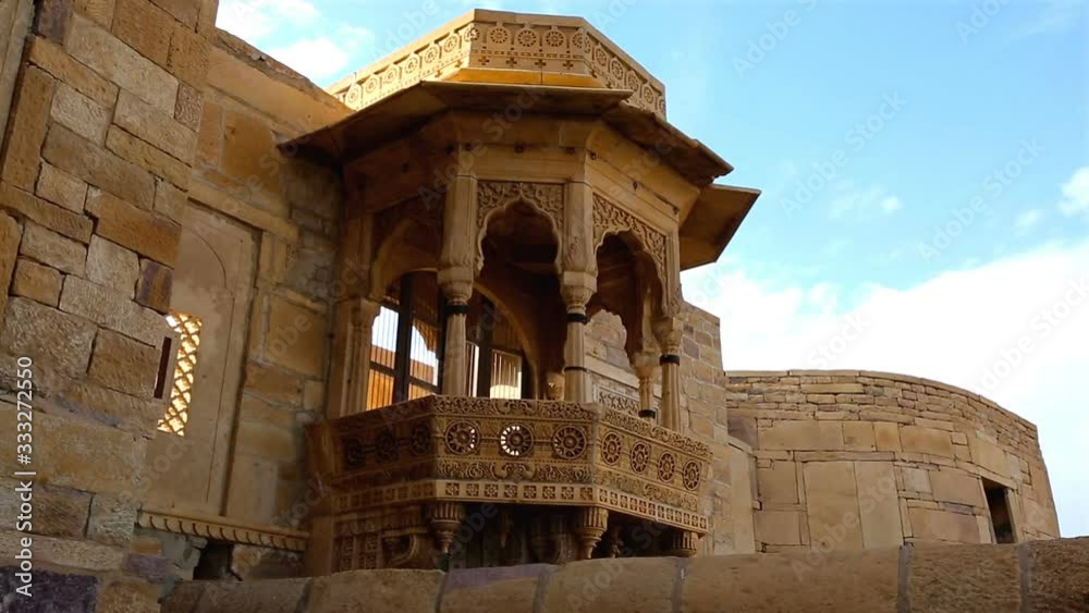 Jaisalmer Fort in India. Beautiful Ancient Indian fortification ...