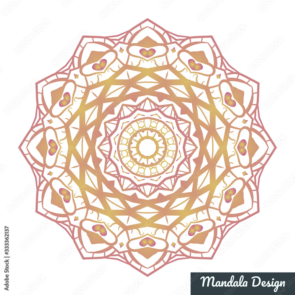Mandala pattern for Mehndi, Henna, Yoga, Tattoo, Decoration. Mystic ...