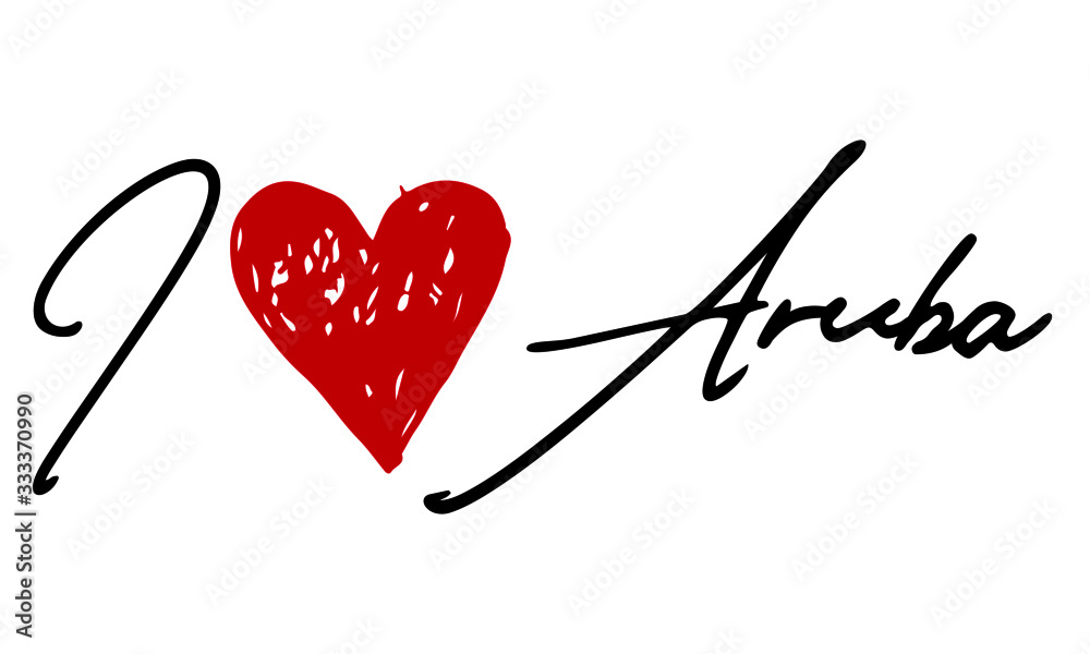 I love Aruba Red Heart and Creative Cursive handwritten lettering on ...