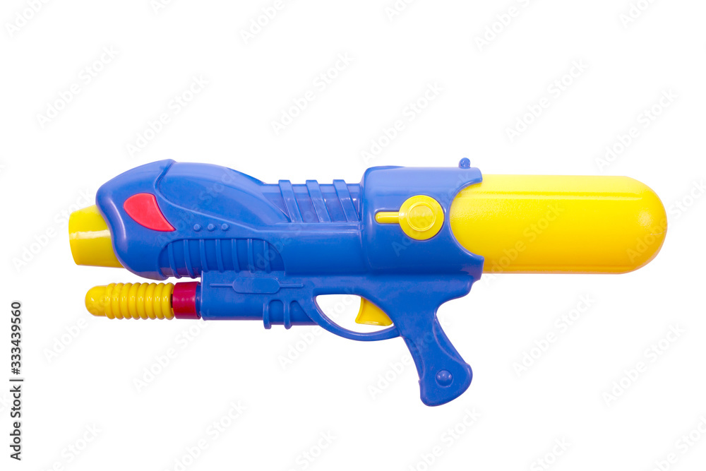 Water gun isolated on white background. Stock Photo | Adobe Stock