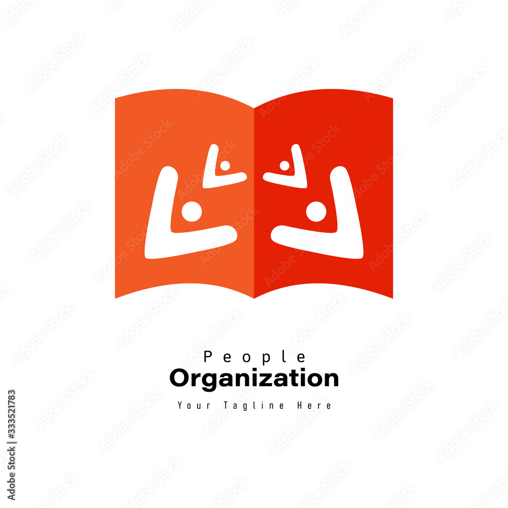 Youth Community and organization summit logo template for print and ...