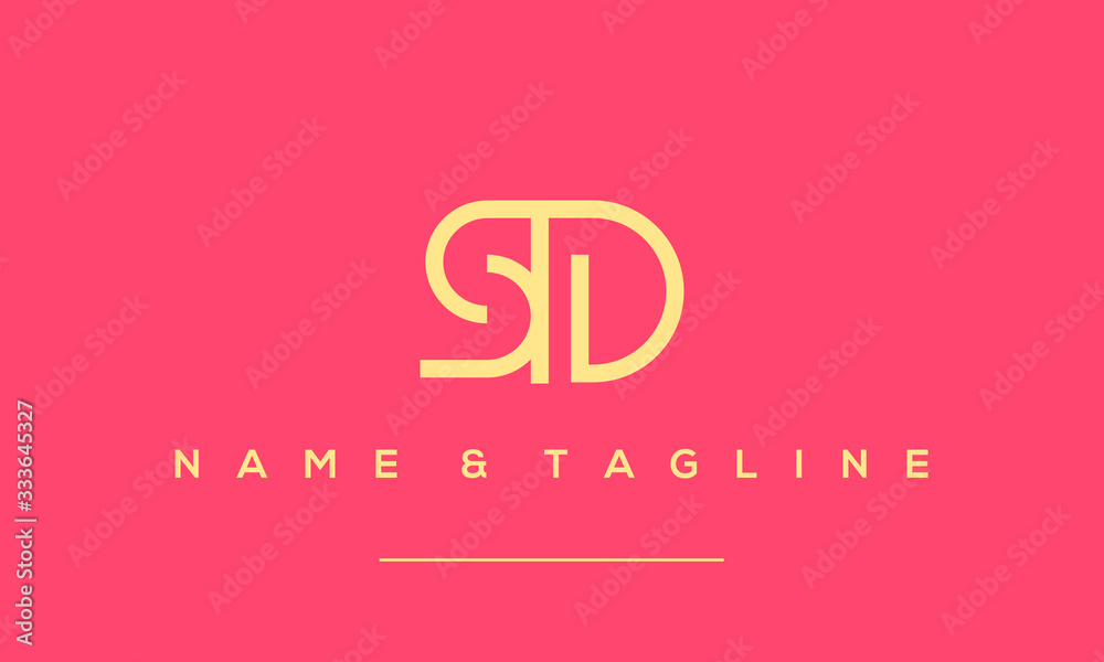 Alphabet letter icon logo SD Stock Vector | Adobe Stock