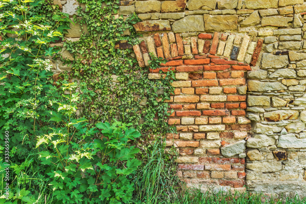 Verwunderlich Alte Mauer Garten Bilder
