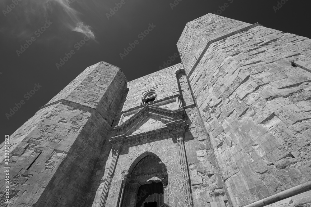 Andria, Puglia, Castel del Monte. Castel del Monte is a thirteenth ...