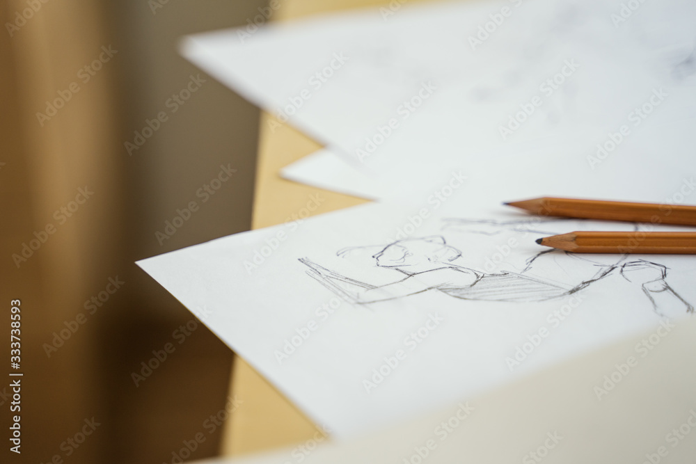 How to draw class of many figure drawing pencil and marker sketches ...
