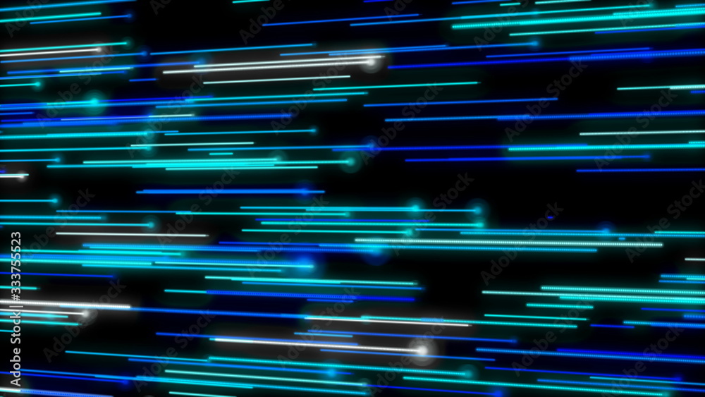 VJ and DJ VJ Seamless loop animation. Abstract particles bokeh and glittering dust particle ...