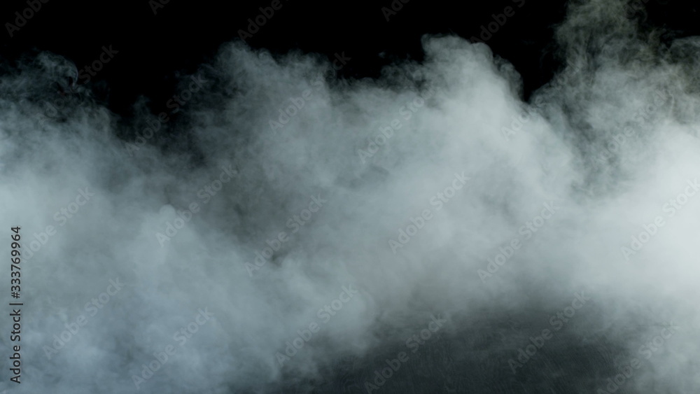 Smoke on black background realistic photo for different projects! Very ...