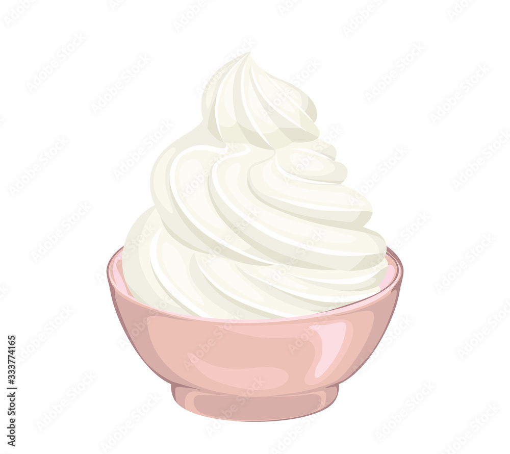 Whip Cream Clipart