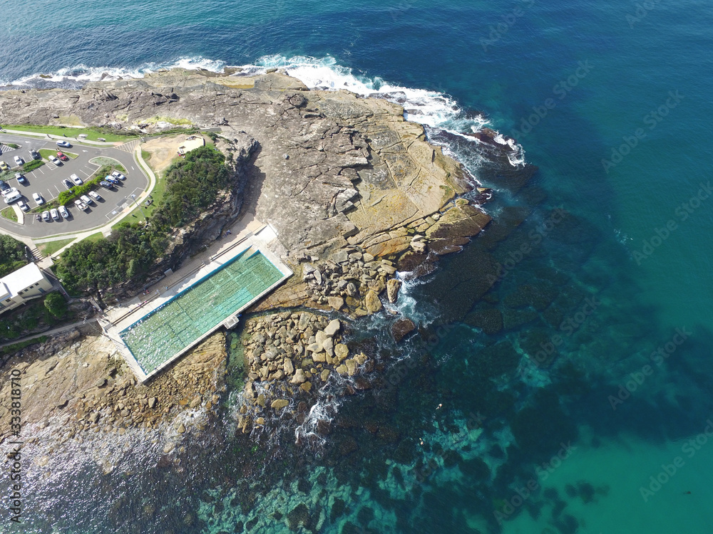 Freshwater beach rockpool Stock Photo | Adobe Stock