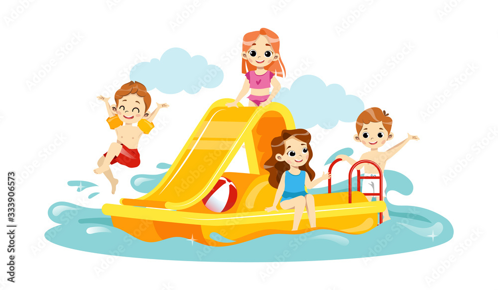 Clip Art Water Slide