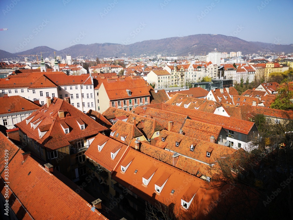Graz Altstadt und Sehenswürdigkeiten Stock Photo | Adobe Stock