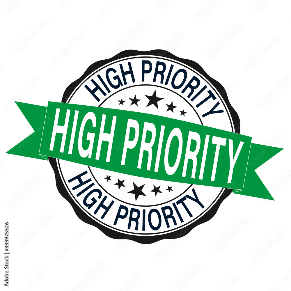 High Priority Stamp