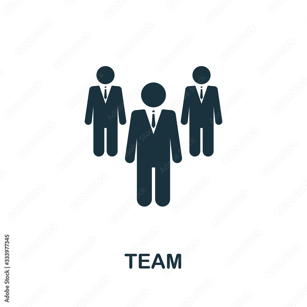 Team icon. Simple element from audit collection. Filled Team icon for ...