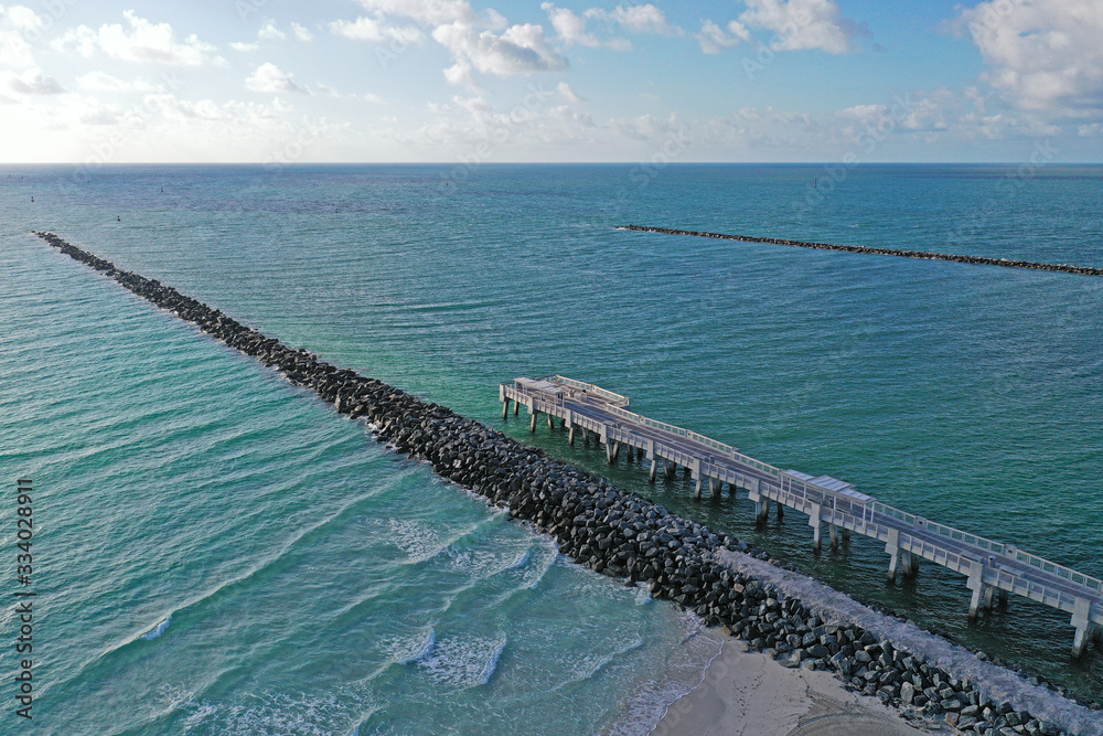 Government Cut in Miami Beach, Florida devoid of boats during ...