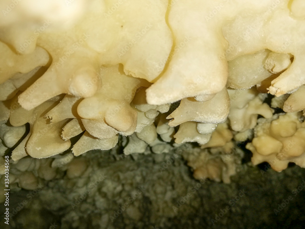 formaciones geológicas en una gruta o caverna Stock Photo | Adobe Stock