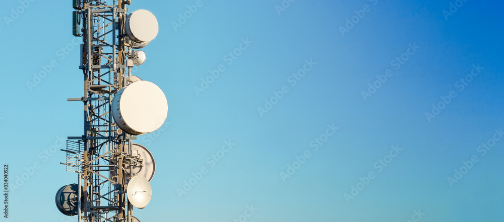 Telecommunication Tower Banner