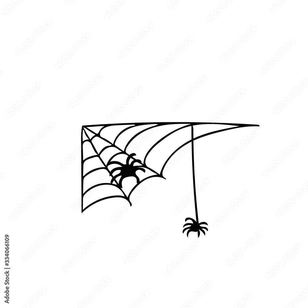 Simple Spider Web Design