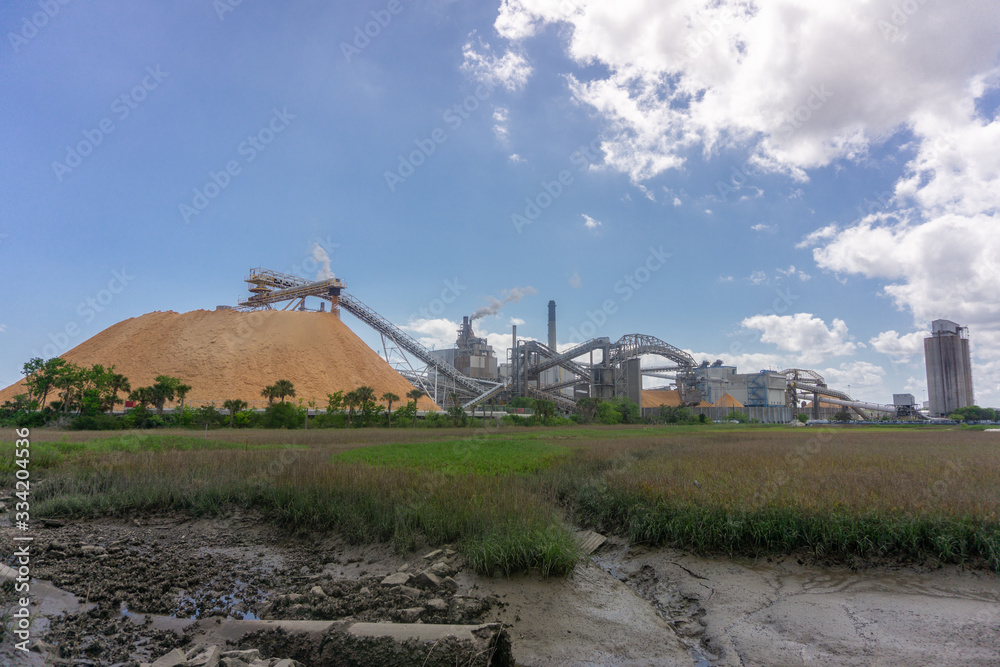 Paper mill in production in North East Florida. Stock Photo | Adobe Stock