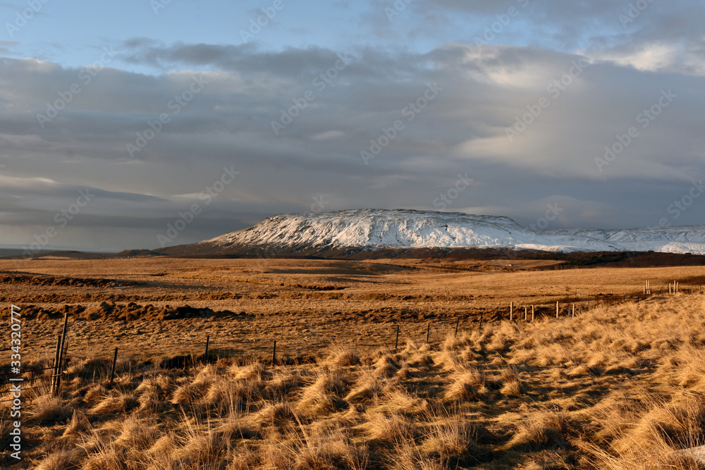 Eyjafjallajökull, one of the most famous volcanoes in Iceland and the ...