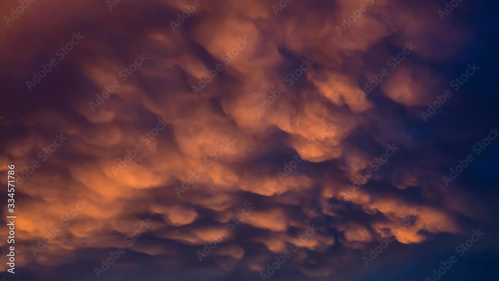 Cinemagraph Continuous Loop Animation. Dramatic Panoramic View of a ...