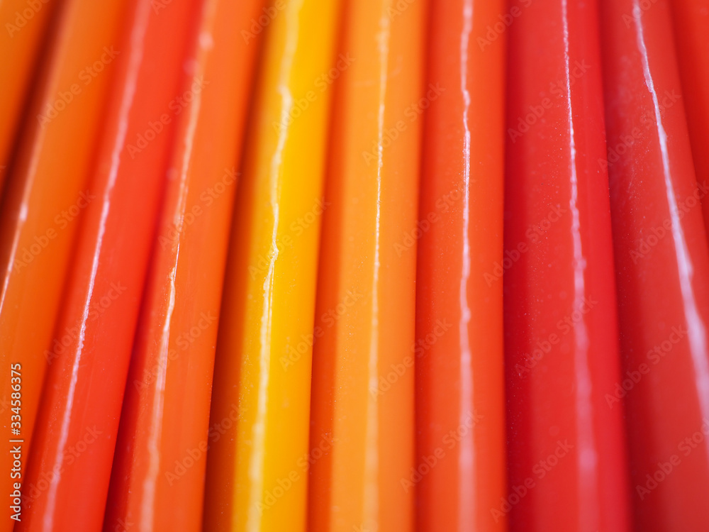 Plastic color swatches book. Sample colors catalogue for plastic ...