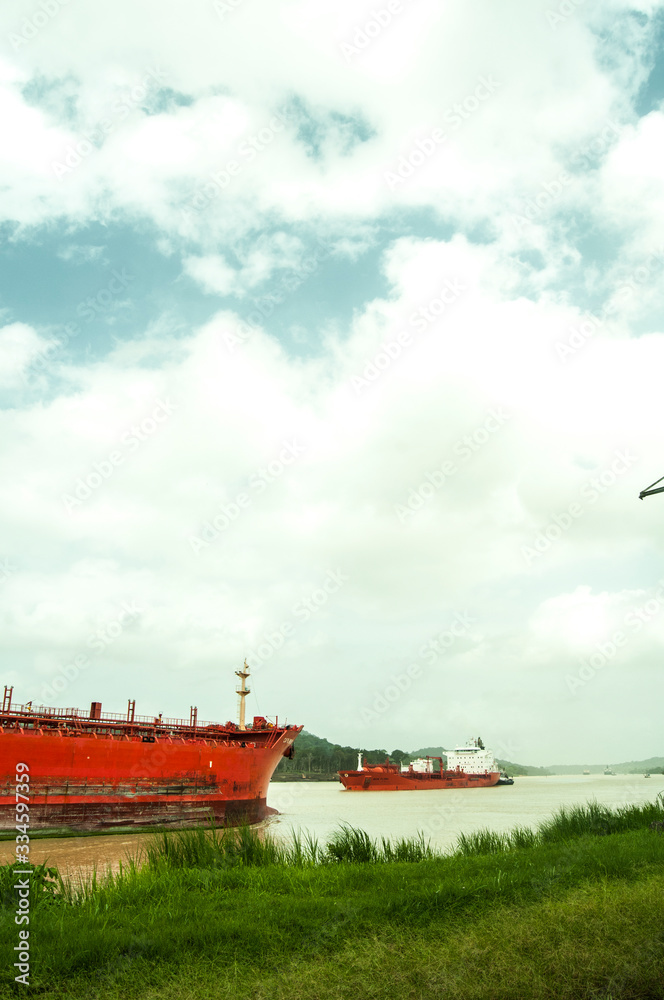 Canal de panamá (Gamboa Town) Stock Photo | Adobe Stock