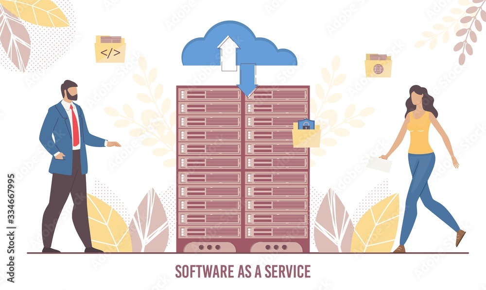 Software as Service and Data Transmission Technology for Business ...