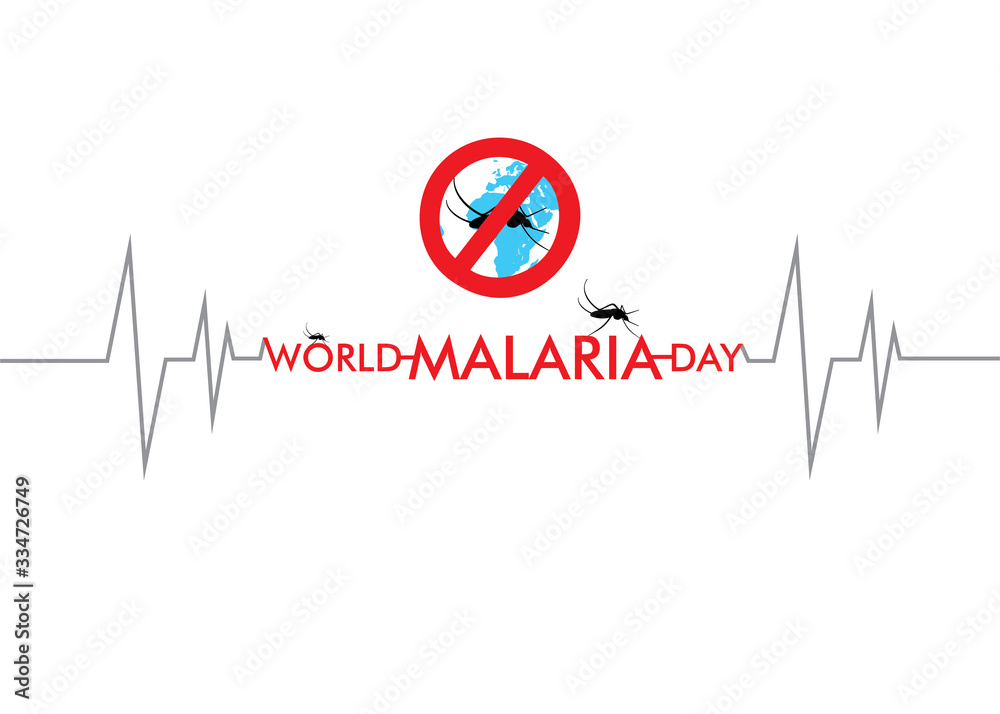 world malaria day poster design Stock Vector | Adobe Stock