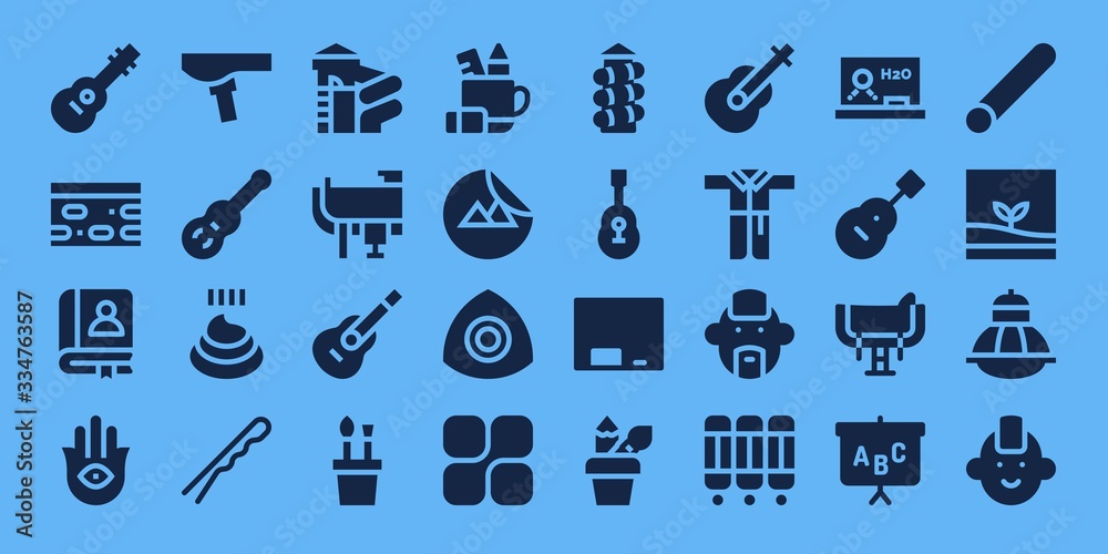 doodle icon set Stock Vector | Adobe Stock