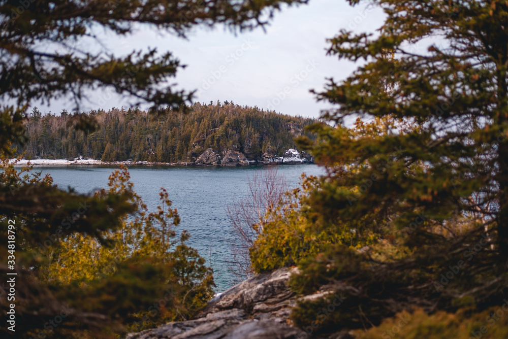 Photo & Art Print Bruce Peninsula National Park in winter, Selene Miller