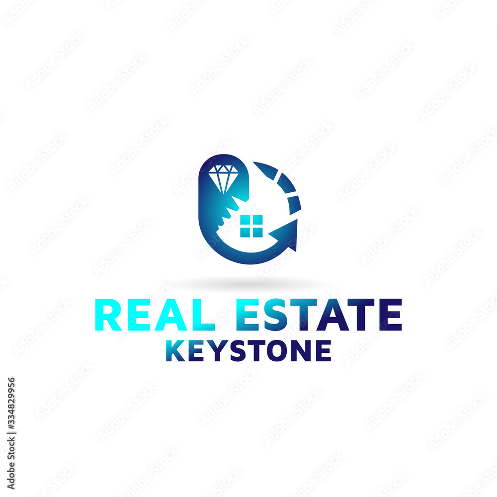 Key Real Estate Advisors Inc catching, unique, edgy logo proprietary ...