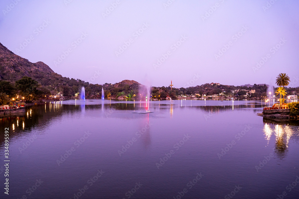 Nakki Lake is a lake in the Indian hill station of Mount Abu in ...