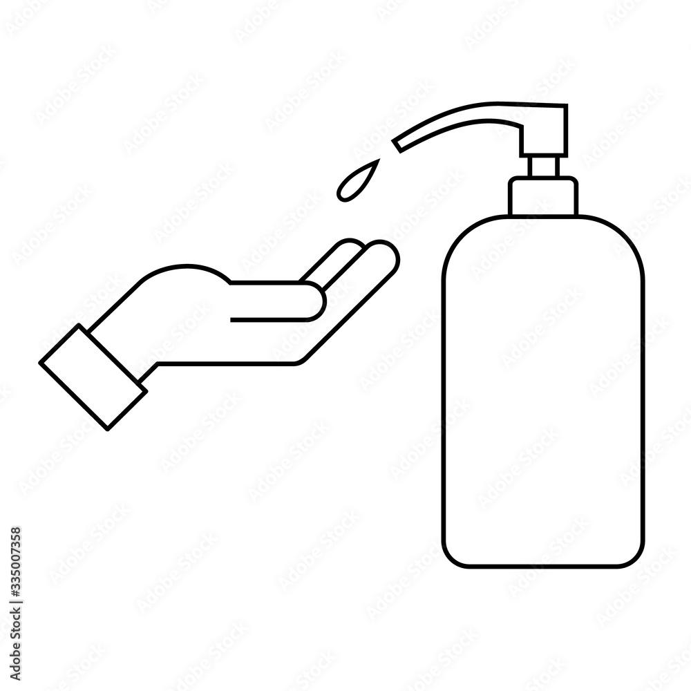 Hand Sanitizer Clip Art