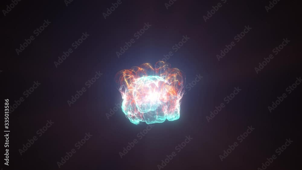 Human Brain explosion. Mind Spray background. Brain turns into smoke ...