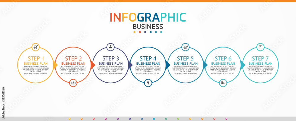 vector illustration Can be used for process, presentations, layout ...