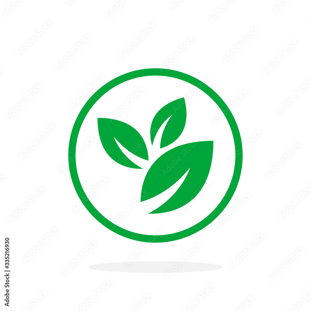 Vector Plant Based Icon Line Stock Vector | Adobe Stock