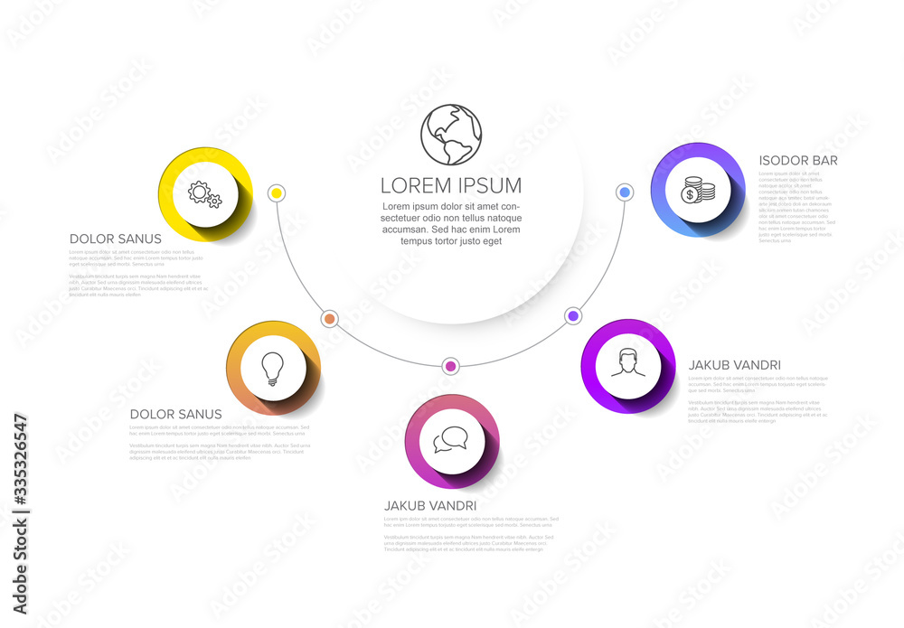 Infographic Template Adobe