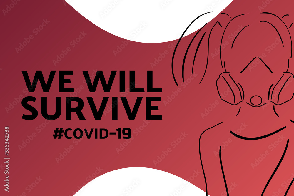 Inspirational positive quote about novel coronavirus covid-19 pandemic ...