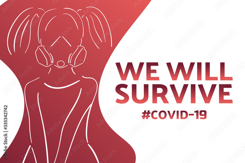 Inspirational positive quote about novel coronavirus covid-19 pandemic ...