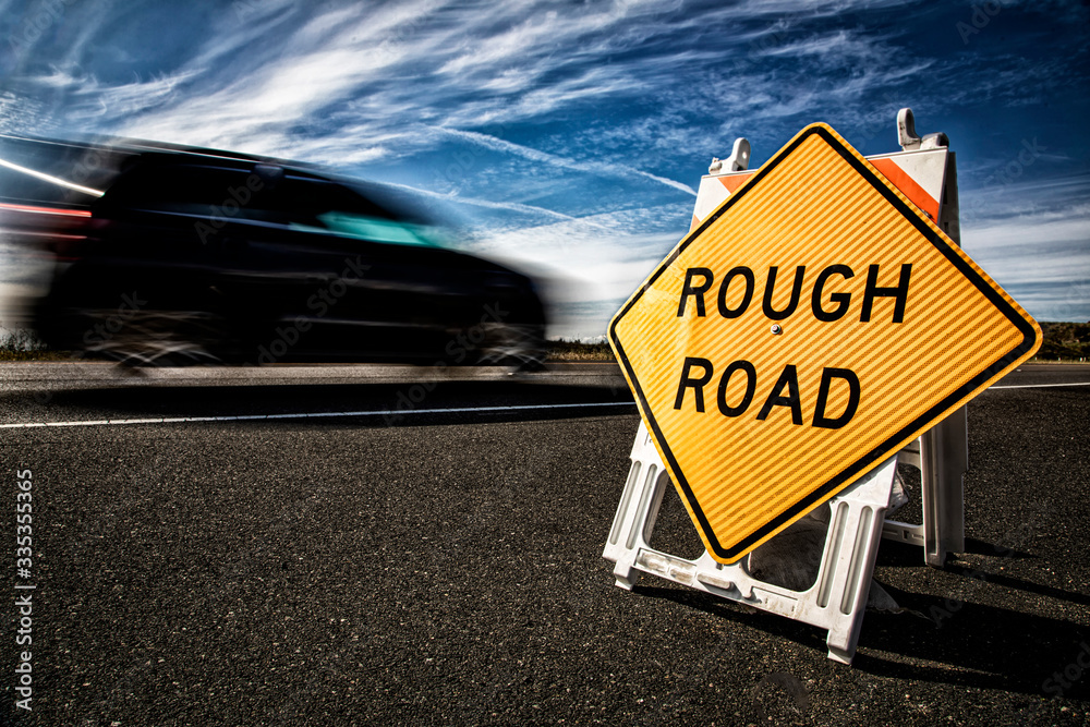 Rough Road Sign