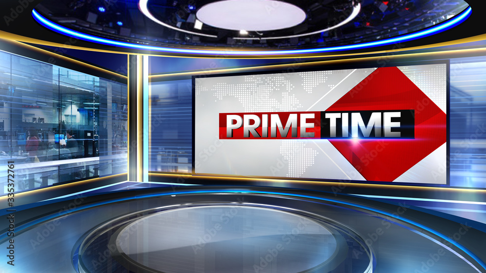 News 3D rendering background is perfect for any type of news or ...